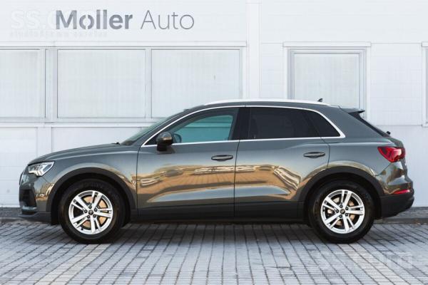 Green Audi Q3 2023 in Ventspils, with an engine capacity of 2.00 L and mileage of 119 thousand km for 27450 €, photo 2 on AUTOMOTO.COM.LV