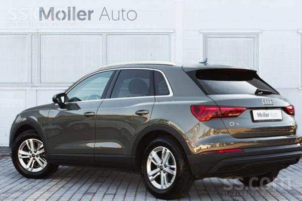 Green Audi Q3 2023 in Ventspils, with an engine capacity of 2.00 L and mileage of 119 thousand km for 27450 €, photo 3 on AUTOMOTO.COM.LV