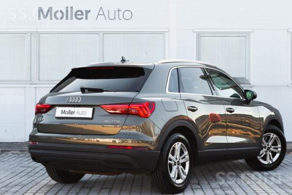 Green Audi Q3 2023 in Ventspils, with an engine capacity of 2.00 L and mileage of 119 thousand km for 27450 €, photo 5 on AUTOMOTO.COM.LV