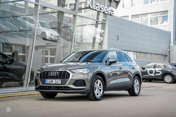 Ауди Ку3 2023 в Клайпеда на AUTOMOTO.COM.LV Зеленый Ауди Ку3 2023 в Клайпеда, объемом двигателя 1.50 л и пробегом 40 тыс. км за 28600 €, фото 1 на AUTOMOTO.COM.LV