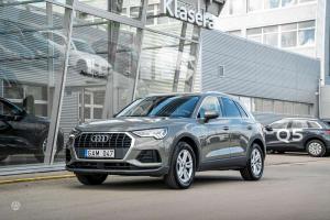 Green Audi Q3 2023 in Klaipeda, with an engine capacity of 1.50 L and mileage of 40 thousand km for 28600 €, photo  on AUTOMOTO.COM.LV
