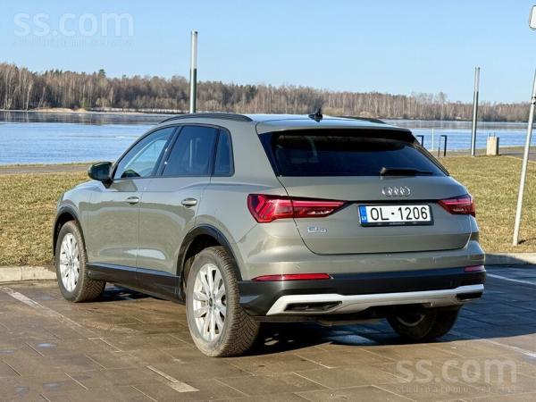 Green Audi Q3 2024 in Riga, with an engine capacity of 2.00 L and mileage of 30 thousand km for 33000 €, photo 1 on AUTOMOTO.COM.LV