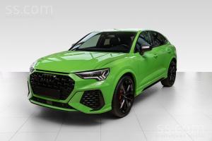 Green Audi Q3 2024 in Riga, with an engine capacity of 2.50 L and mileage of 36 thousand km for 51500 €, photo  on AUTOMOTO.COM.LV