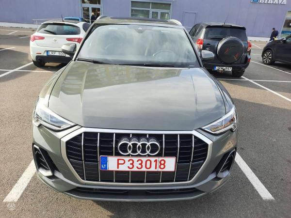Audi Q3 2022 Viļņa vietnē Zaļš Audi Q3 2022 Viļņa, ar dzinēja tilpumu 2.00 L un nobraukumu 80 tūkst. km par 27500 €, foto 1 vietnē AUTOMOTO.COM.LV