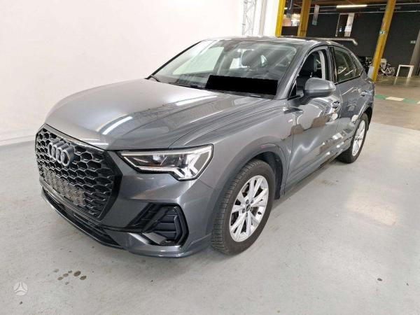 Pelēks Audi Q3 2021 Viļņa, ar dzinēja tilpumu 1.50 L un nobraukumu 134 tūkst. km par 27455 €, foto 1 vietnē AUTOMOTO.COM.LV