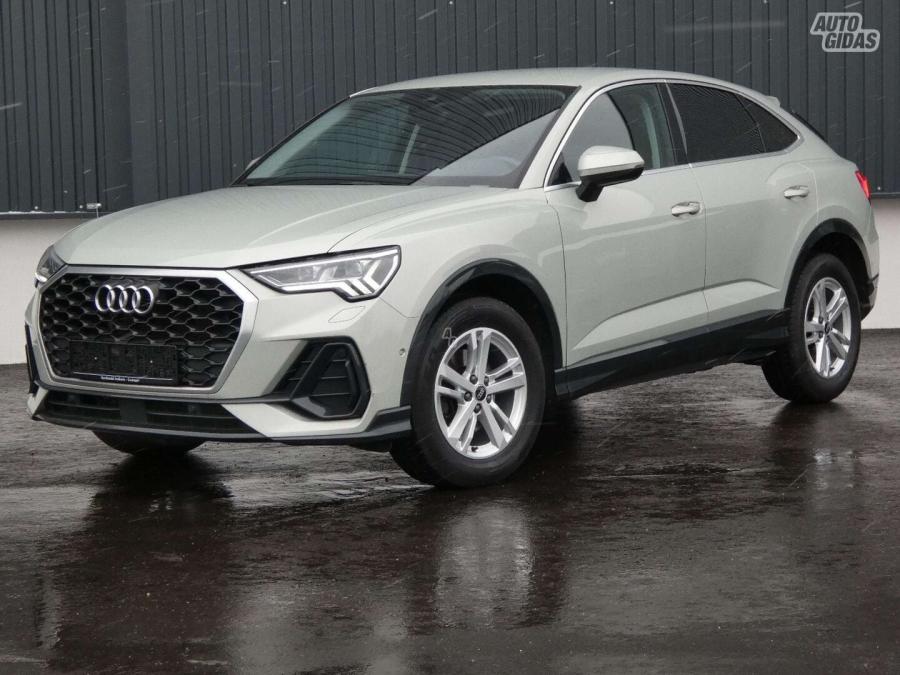 Grey Audi Q3 2023 in Kaunas, with an engine capacity of 1.50 L and mileage of 94 thousand km for 30591 €, photo 1 on AUTOMOTO.COM.LV