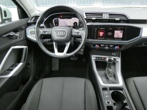 Grey Audi Q3 2023 in Kaunas, with an engine capacity of 1.50 L and mileage of 94 thousand km for 30591 €, photo 4 on AUTOMOTO.COM.LV