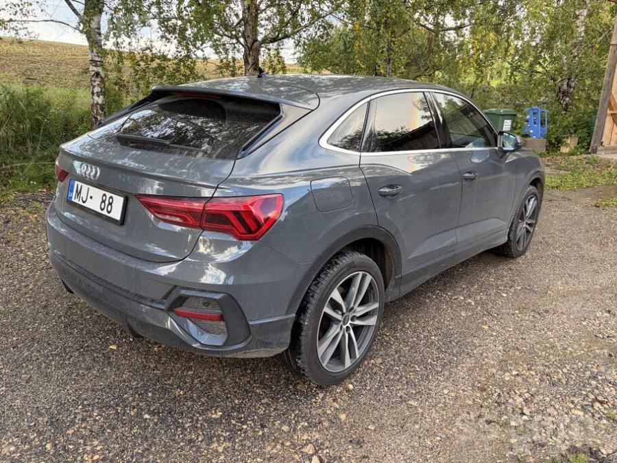 Pelēks Audi Q3 2023 Ogre, ar dzinēja tilpumu 1.50 L un nobraukumu 70 tūkst. km par 28900 €, foto 6 vietnē AUTOMOTO.COM.LV