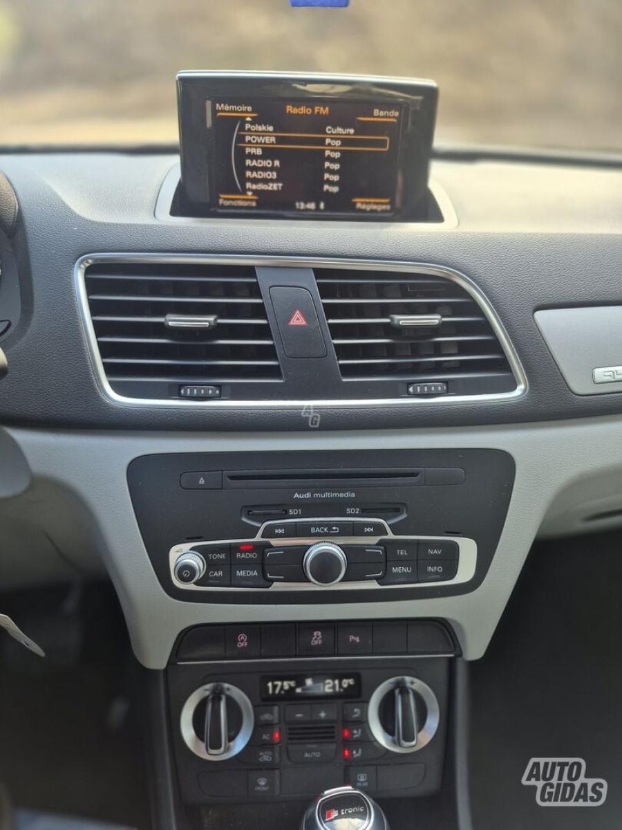 Grey Audi Q3 2011 in Kaunas, with an engine capacity of 2.00 L and mileage of 238 thousand km for 9300 €, photo 6 on AUTOMOTO.COM.LV