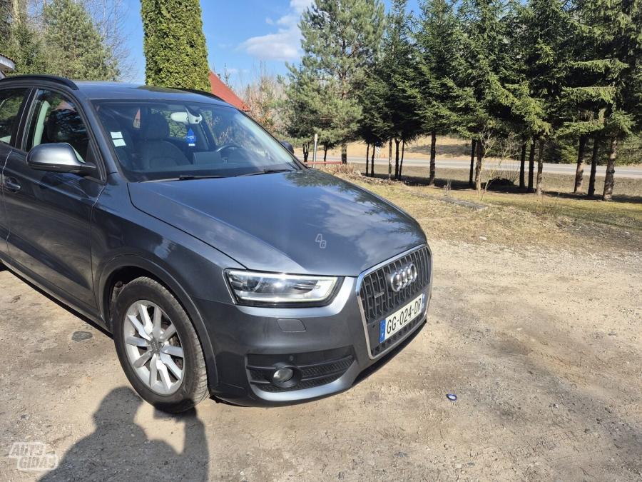 Grey Audi Q3 2011 in Kaunas, with an engine capacity of 2.00 L and mileage of 238 thousand km for 9300 €, photo 14 on AUTOMOTO.COM.LV