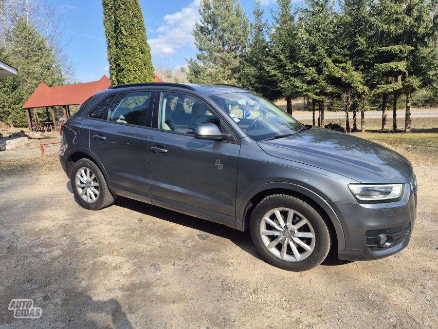 Grey Audi Q3 2011 in Kaunas, with an engine capacity of 2.00 L and mileage of 238 thousand km for 9300 €, photo 15 on AUTOMOTO.COM.LV