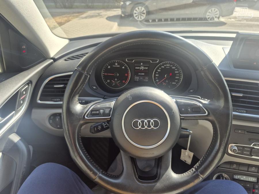 Grey Audi Q3 2011 in Kaunas, with an engine capacity of 2.00 L and mileage of 238 thousand km for 9300 €, photo 20 on AUTOMOTO.COM.LV