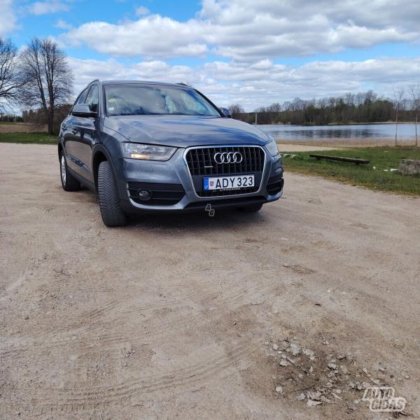 Grey Audi Q3 2011 in Silute, with an engine capacity of 2.00 L and mileage of 259 thousand km for 8800 €, photo 1 on AUTOMOTO.COM.LV