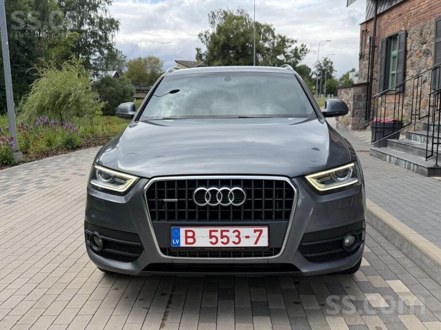 Grey Audi Q3 2011 in Rezekne, with an engine capacity of 2.00 L and mileage of 261 thousand km for 11990 €, photo 1 on AUTOMOTO.COM.LV