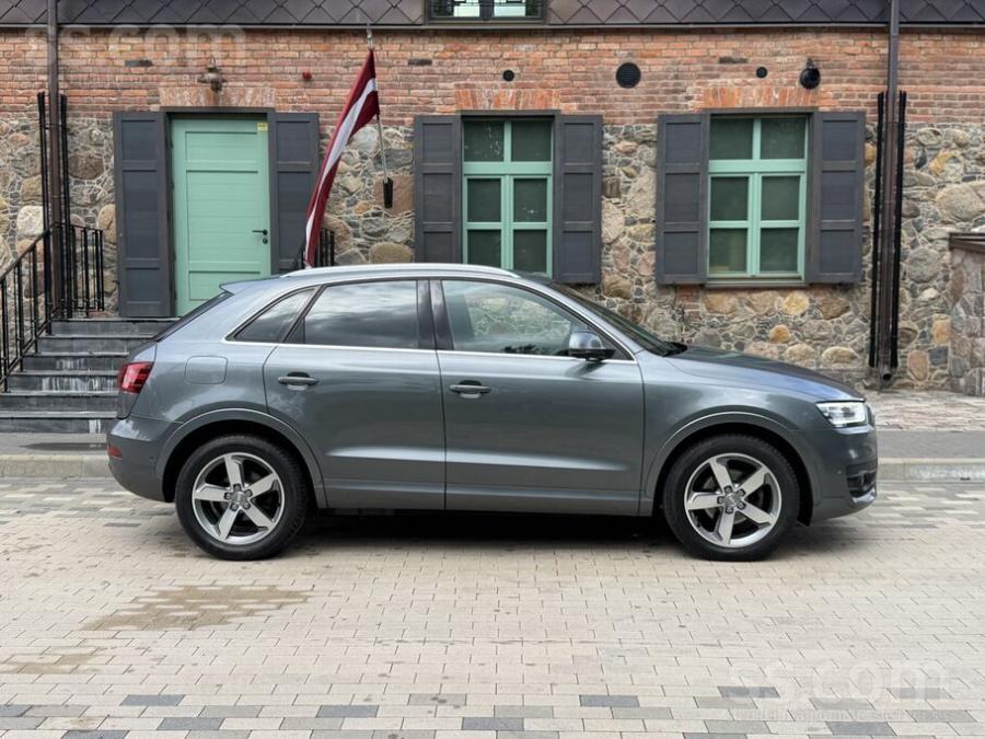 Grey Audi Q3 2011 in Rezekne, with an engine capacity of 2.00 L and mileage of 261 thousand km for 11990 €, photo 5 on AUTOMOTO.COM.LV