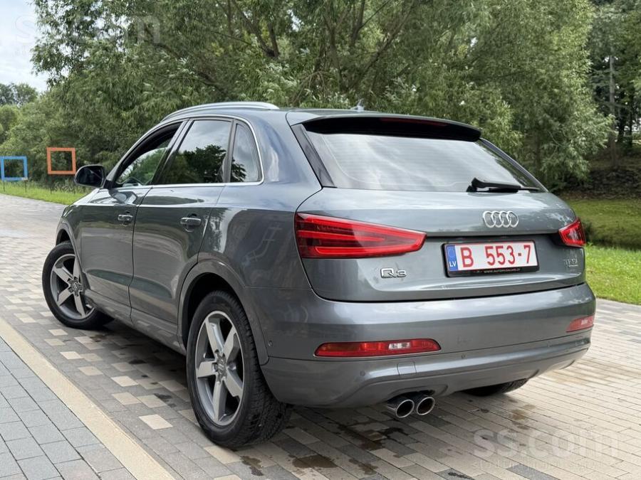 Grey Audi Q3 2011 in Rezekne, with an engine capacity of 2.00 L and mileage of 261 thousand km for 11990 €, photo 6 on AUTOMOTO.COM.LV