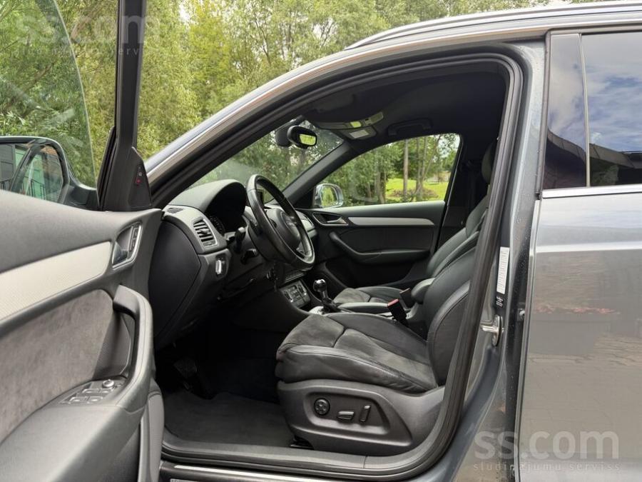 Grey Audi Q3 2011 in Rezekne, with an engine capacity of 2.00 L and mileage of 261 thousand km for 11990 €, photo 8 on AUTOMOTO.COM.LV