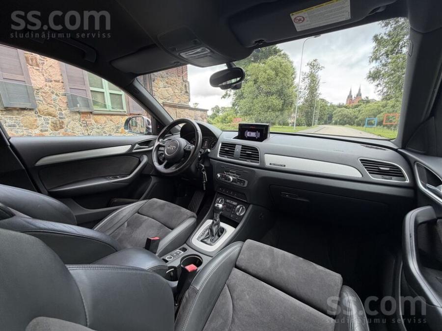 Grey Audi Q3 2011 in Rezekne, with an engine capacity of 2.00 L and mileage of 261 thousand km for 11990 €, photo 10 on AUTOMOTO.COM.LV