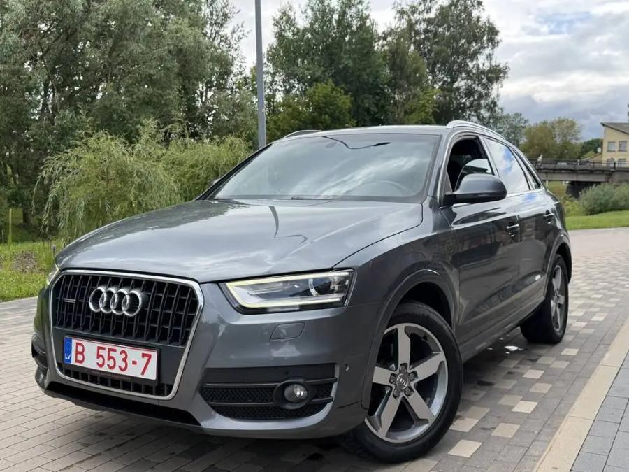 Grey Audi Q3 2011 in Rezekne, with an engine capacity of 2.00 L and mileage of 261 thousand km for 11990 €, photo 4 on AUTOMOTO.COM.LV
