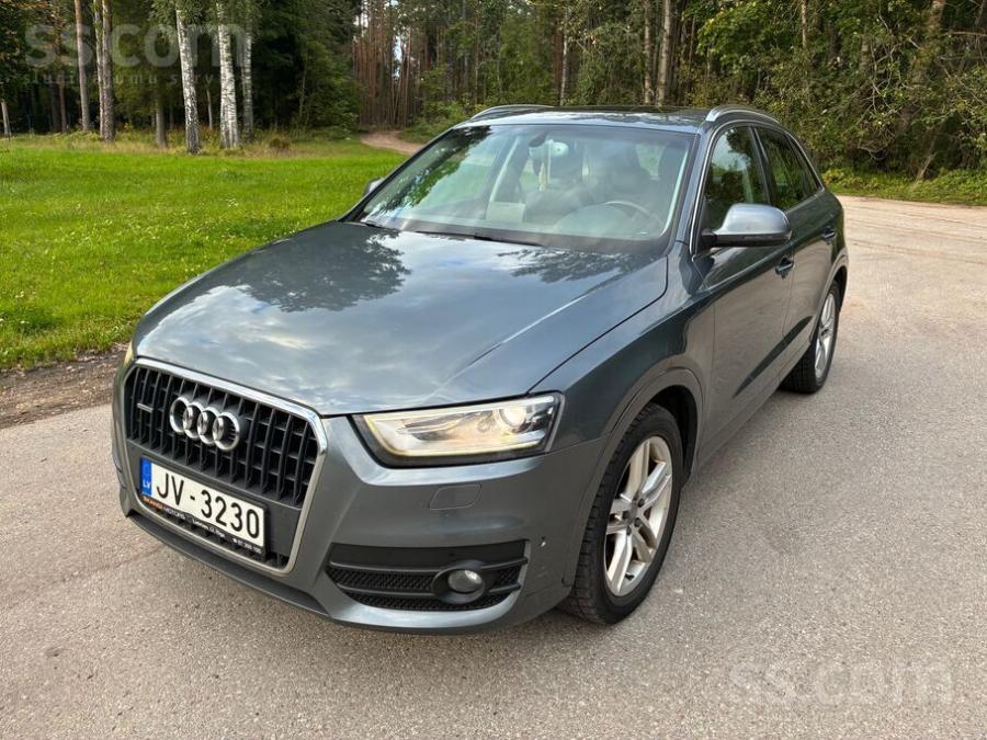 Pelēks Audi Q3 2011 Rīga, ar dzinēja tilpumu 2.00 L un nobraukumu 284 tūkst. km par 7500 €, foto 3 vietnē AUTOMOTO.COM.LV