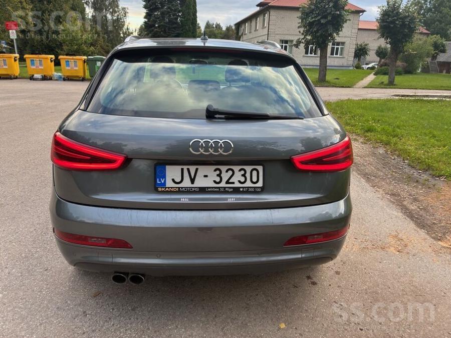 Pelēks Audi Q3 2011 Rīga, ar dzinēja tilpumu 2.00 L un nobraukumu 284 tūkst. km par 7500 €, foto 7 vietnē AUTOMOTO.COM.LV