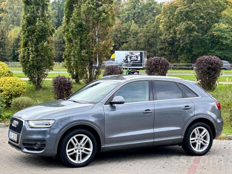 Grey Audi Q3 2011 in Riga, with an engine capacity of 2.00 L and mileage of 286 thousand km for 8950 €, photo 4 on AUTOMOTO.COM.LV