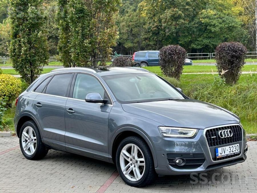 Grey Audi Q3 2011 in Riga, with an engine capacity of 2.00 L and mileage of 286 thousand km for 8950 €, photo 9 on AUTOMOTO.COM.LV