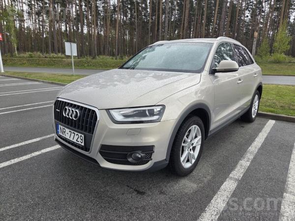 Pelēks Audi Q3 2012 Rīga, ar dzinēja tilpumu 2.00 L un nobraukumu 256 tūkst. km par 19550 €, foto 1 vietnē AUTOMOTO.COM.LV