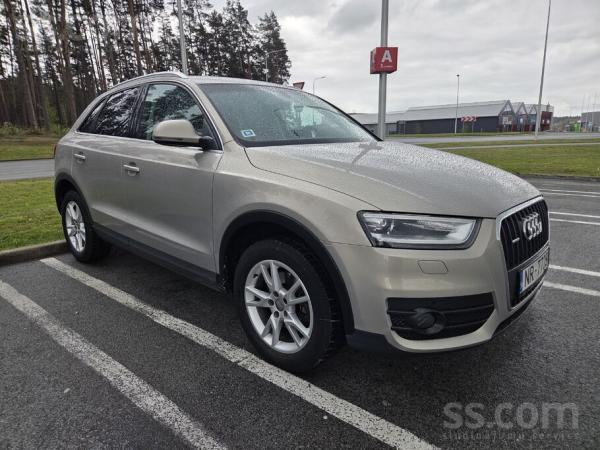 Pelēks Audi Q3 2012 Rīga, ar dzinēja tilpumu 2.00 L un nobraukumu 256 tūkst. km par 19550 €, foto 3 vietnē AUTOMOTO.COM.LV