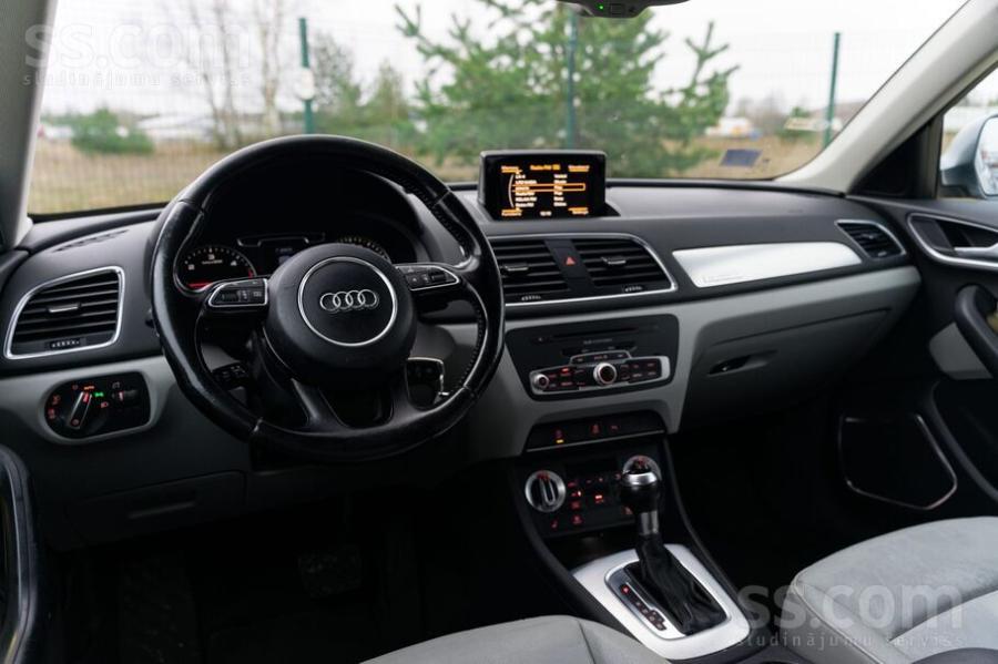 Pelēks Audi Q3 2012 Rīga, ar dzinēja tilpumu 2.00 L un nobraukumu 0 tūkst. km par 14900 €, foto 7 vietnē AUTOMOTO.COM.LV