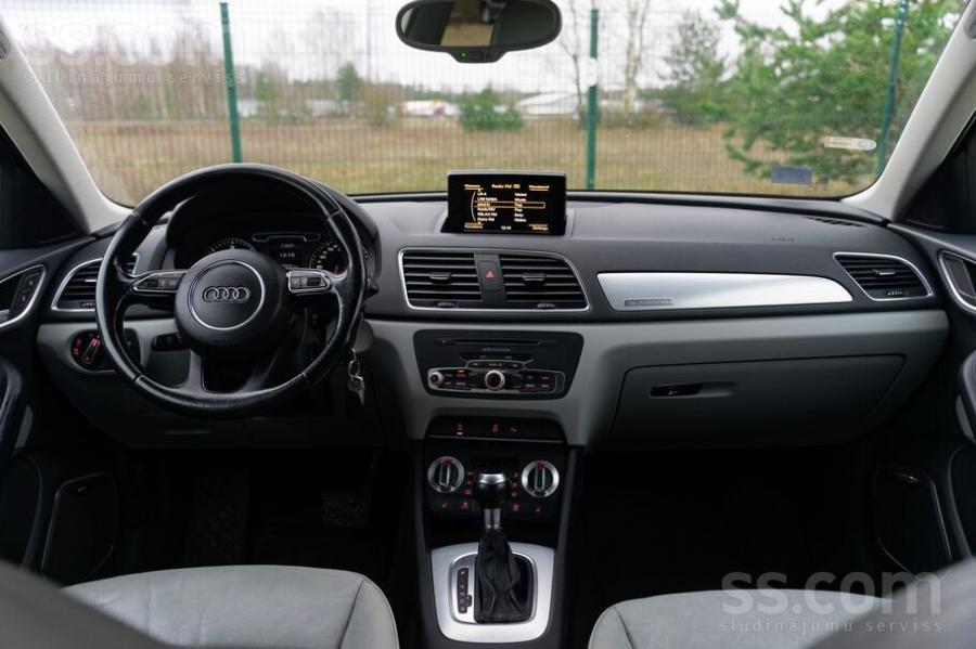 Pelēks Audi Q3 2012 Rīga, ar dzinēja tilpumu 2.00 L un nobraukumu 0 tūkst. km par 14900 €, foto 10 vietnē AUTOMOTO.COM.LV