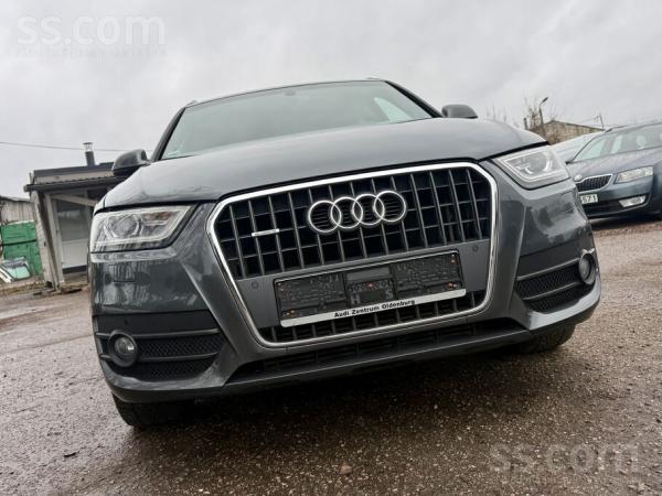 Grey Audi Q3 2012 in Riga, with an engine capacity of 2.00 L and mileage of 0 thousand km for 9990 €, photo 3 on AUTOMOTO.COM.LV