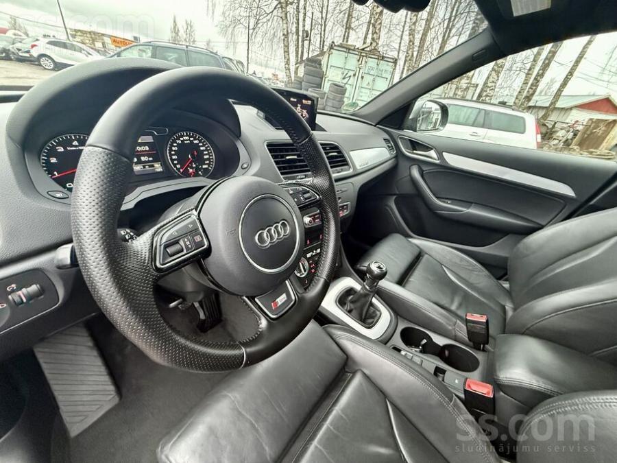 Pelēks Audi Q3 2012 Rīga, ar dzinēja tilpumu 2.00 L un nobraukumu 0 tūkst. km par 9990 €, foto 14 vietnē AUTOMOTO.COM.LV