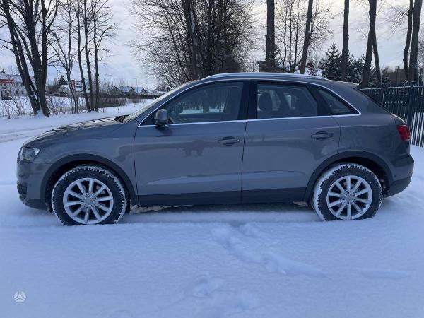 Grey Audi Q3 2012 in Kaunas, with an engine capacity of 2.00 L and mileage of 235 thousand km for 8590 €, photo 2 on AUTOMOTO.COM.LV
