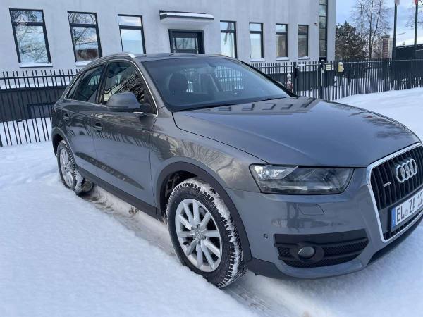 Grey Audi Q3 2012 in Kaunas, with an engine capacity of 2.00 L and mileage of 235 thousand km for 8590 €, photo 9 on AUTOMOTO.COM.LV