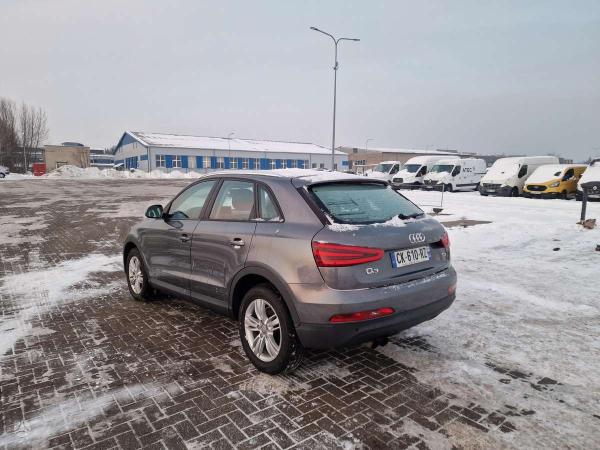 Pelēks Audi Q3 2012 Tauragė, ar dzinēja tilpumu 1.97 L un nobraukumu 215 tūkst. km par 8400 €, foto 3 vietnē AUTOMOTO.COM.LV