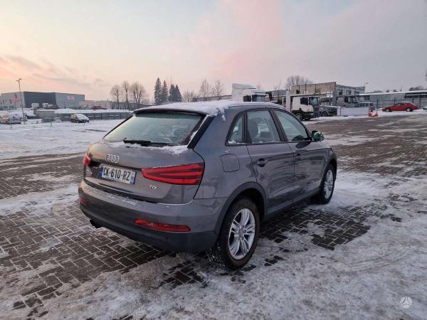 Pelēks Audi Q3 2012 Tauragė, ar dzinēja tilpumu 1.97 L un nobraukumu 215 tūkst. km par 8400 €, foto 5 vietnē AUTOMOTO.COM.LV