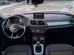 Grey Audi Q3 2012 in Taurage, with an engine capacity of 1.97 L and mileage of 215 thousand km for 8400 €, photo 12 on AUTOMOTO.COM.LV