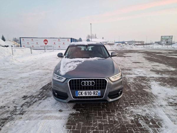 Pelēks Audi Q3 2012 Tauragė, ar dzinēja tilpumu 1.97 L un nobraukumu 215 tūkst. km par 9200 €, foto 8 vietnē AUTOMOTO.COM.LV