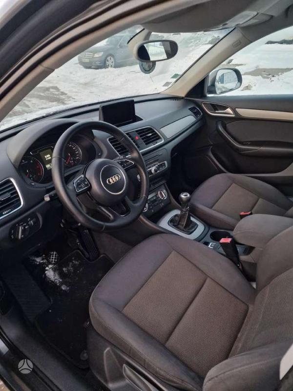 Pelēks Audi Q3 2012 Tauragė, ar dzinēja tilpumu 1.97 L un nobraukumu 215 tūkst. km par 9200 €, foto 9 vietnē AUTOMOTO.COM.LV