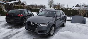 Grey Audi Q3 2012 in Marijampole, with an engine capacity of 2.00 L and mileage of 190 thousand km for 7650 €, photo  on AUTOMOTO.COM.LV
