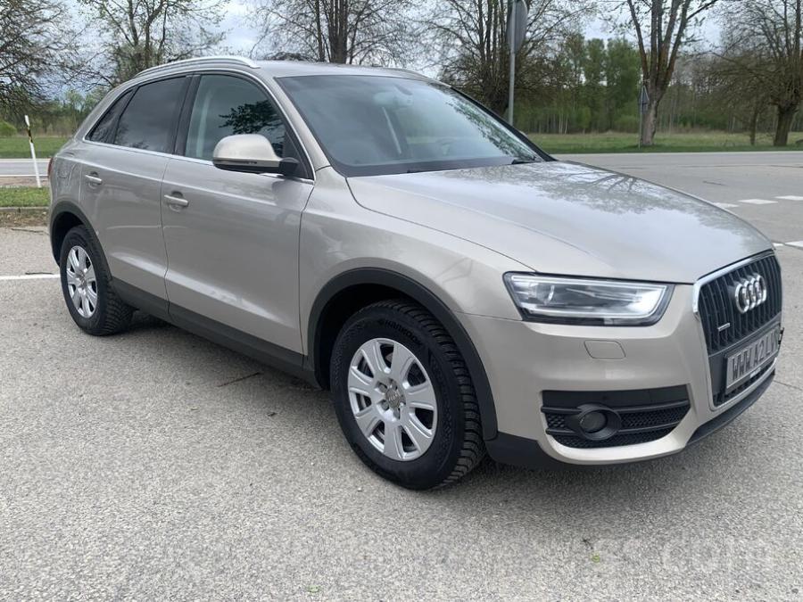 Grey Audi Q3 2012 in Ogre, with an engine capacity of 2.00 L and mileage of 148 thousand km for 10990 €, photo 1 on AUTOMOTO.COM.LV