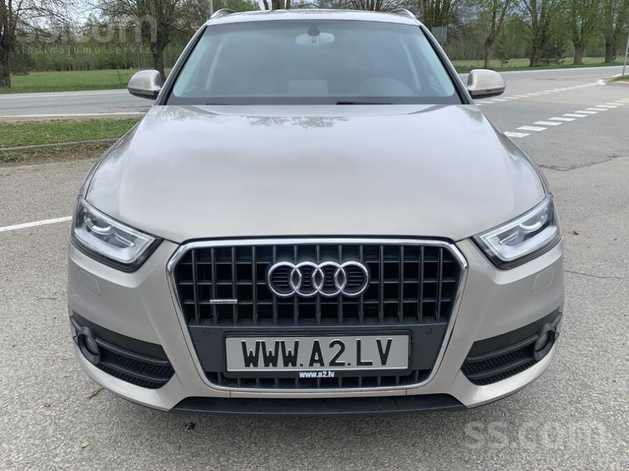 Grey Audi Q3 2012 in Ogre, with an engine capacity of 2.00 L and mileage of 148 thousand km for 10990 €, photo 3 on AUTOMOTO.COM.LV