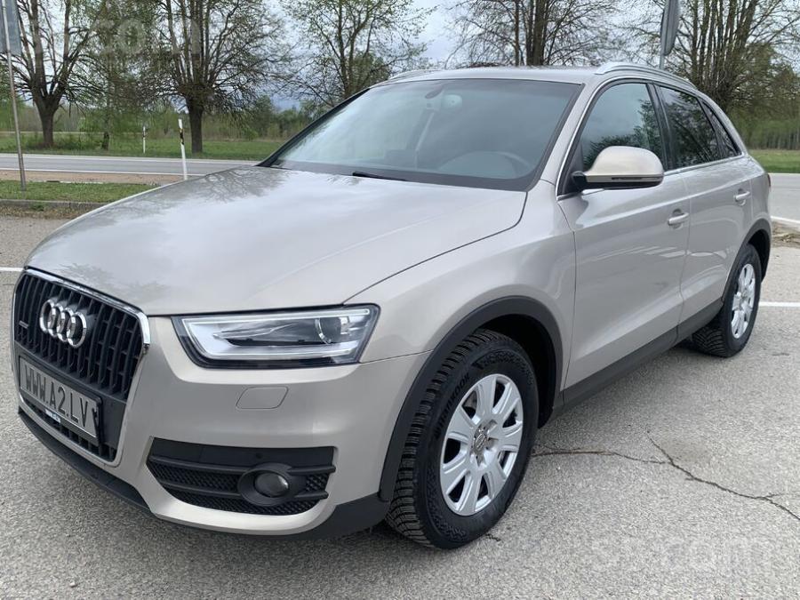 Grey Audi Q3 2012 in Ogre, with an engine capacity of 2.00 L and mileage of 148 thousand km for 10990 €, photo 4 on AUTOMOTO.COM.LV