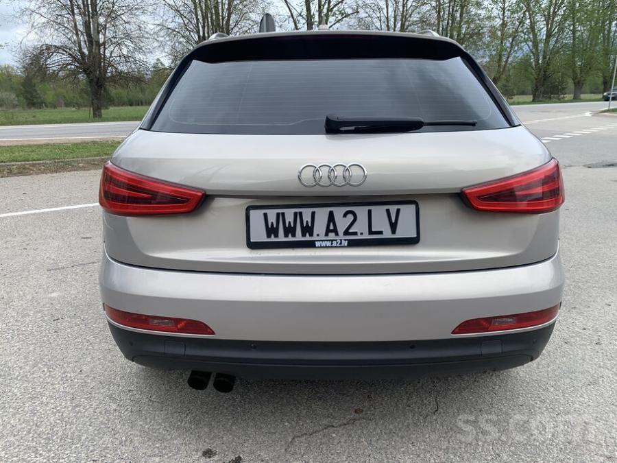 Grey Audi Q3 2012 in Ogre, with an engine capacity of 2.00 L and mileage of 148 thousand km for 10990 €, photo 8 on AUTOMOTO.COM.LV