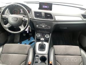 Grey Audi Q3 2012 in Ogre, with an engine capacity of 2.00 L and mileage of 148 thousand km for 10990 €, photo 13 on AUTOMOTO.COM.LV
