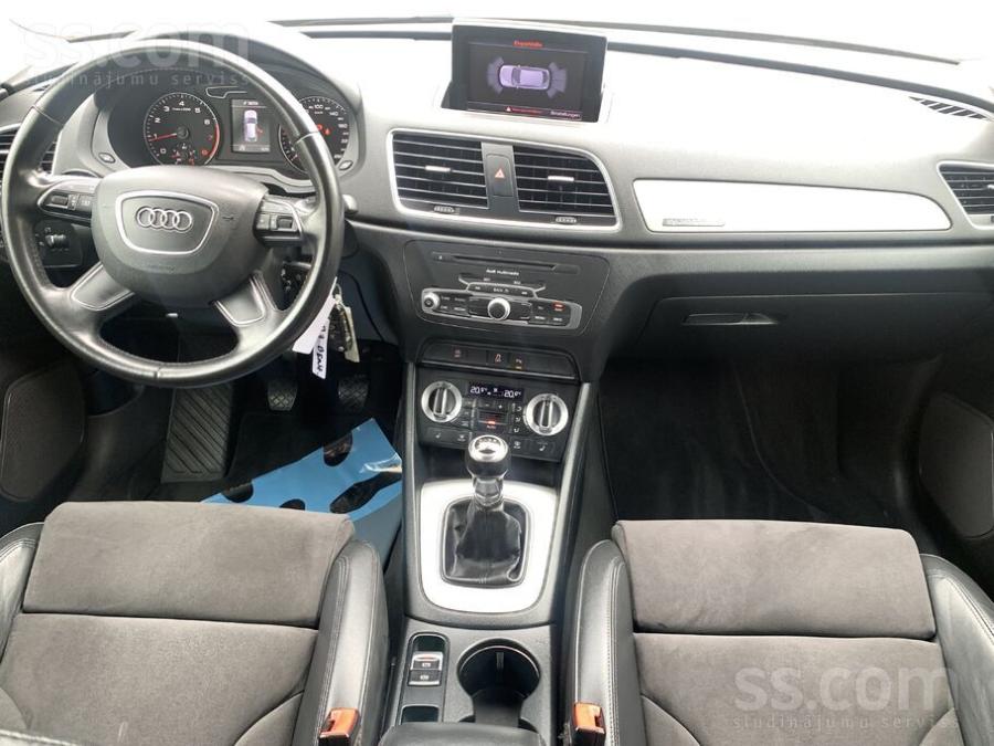 Grey Audi Q3 2012 in Ogre, with an engine capacity of 2.00 L and mileage of 148 thousand km for 10990 €, photo 13 on AUTOMOTO.COM.LV
