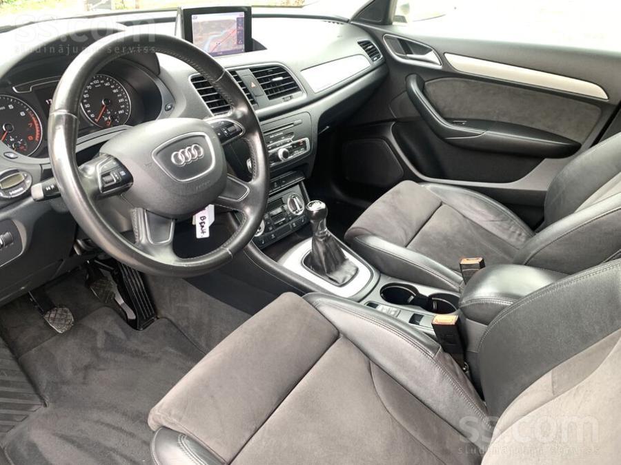 Grey Audi Q3 2012 in Ogre, with an engine capacity of 2.00 L and mileage of 148 thousand km for 10990 €, photo 15 on AUTOMOTO.COM.LV