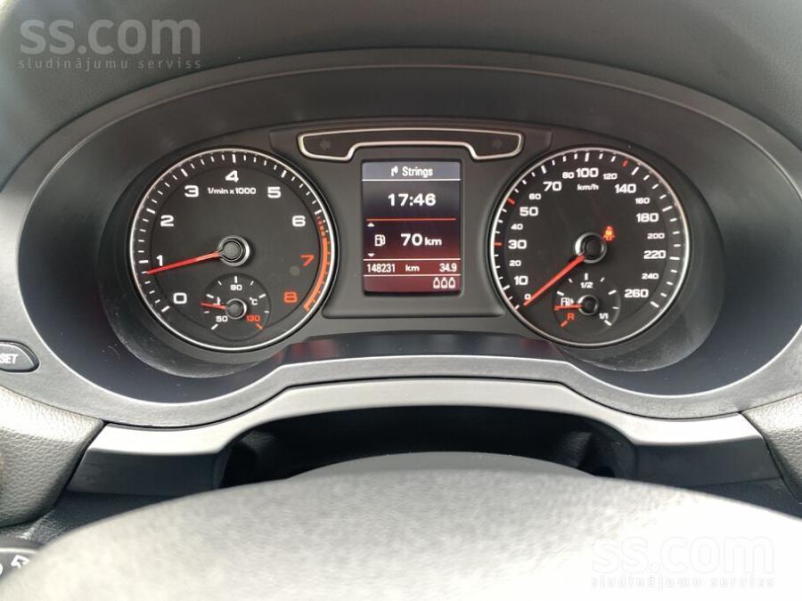 Grey Audi Q3 2012 in Ogre, with an engine capacity of 2.00 L and mileage of 148 thousand km for 10990 €, photo 22 on AUTOMOTO.COM.LV