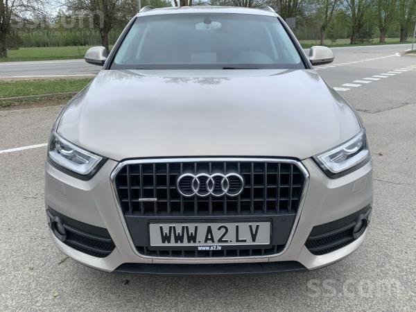 Grey Audi Q3 2012 in Ogre, with an engine capacity of 2.00 L and mileage of 148 thousand km for 11370 €, photo 2 on AUTOMOTO.COM.LV